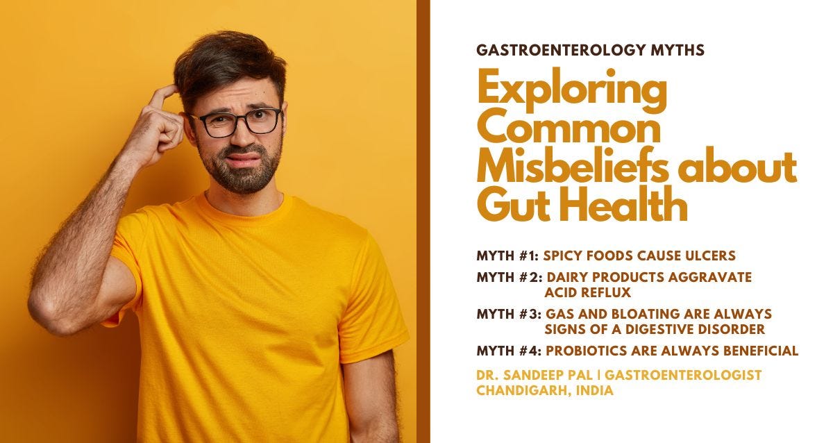 Gastroenterology Myths. Exploring Common Misbeliefs about Gut… | by Dr ...