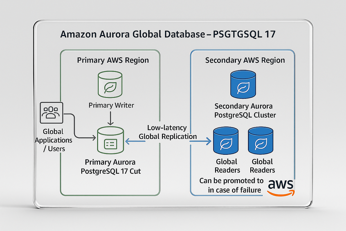 01 - Aurora Global Database: Creating an Amazon Aurora Global Database with PostgreSQL 17 | by ...