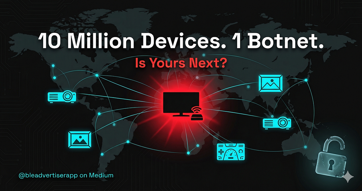 10 Million IoT Devices Hacked: Is Yours Next? | by BLE Advertiser | Medium