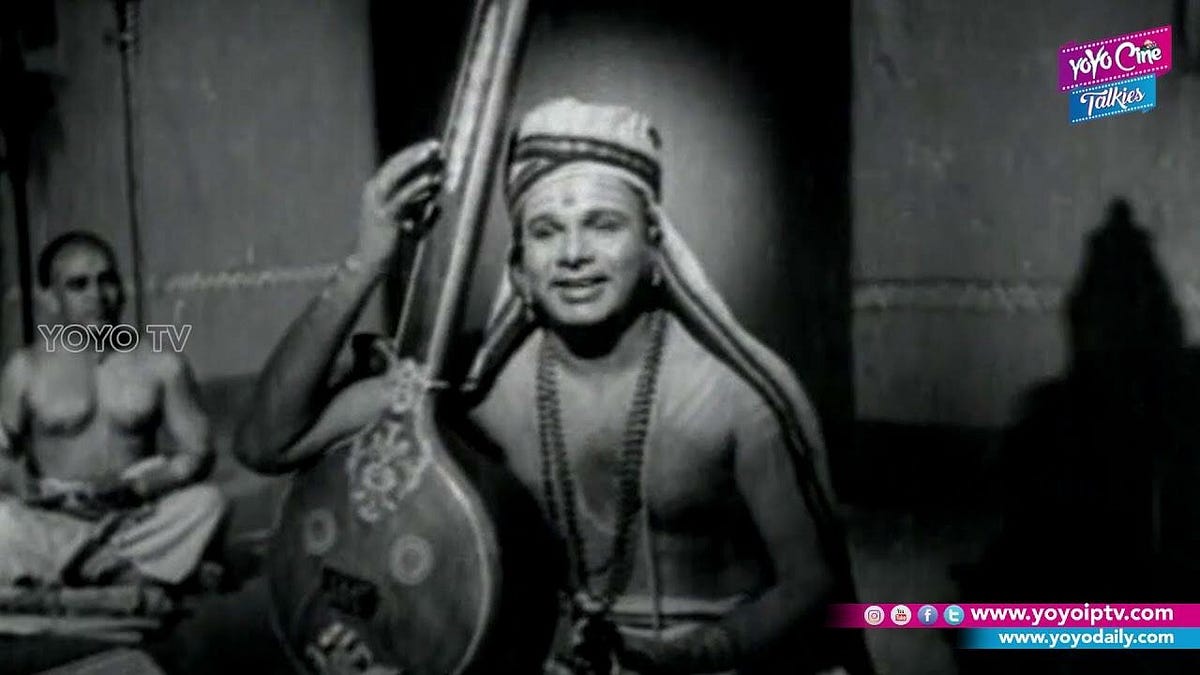 Chittor V Nagayya – First Super Star of Telugu Cinema | by Spandana ...