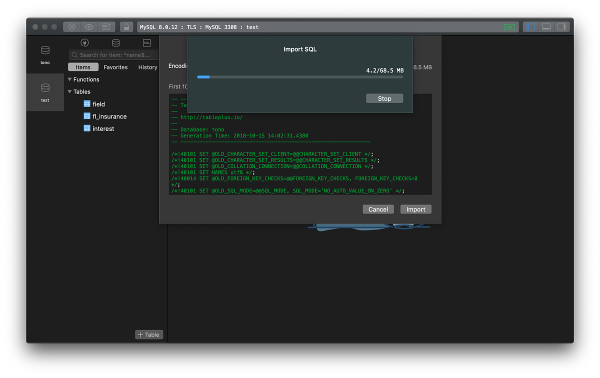 How to Import & Export MySQL Databases? | by Tung Thanh | Tableplus ...
