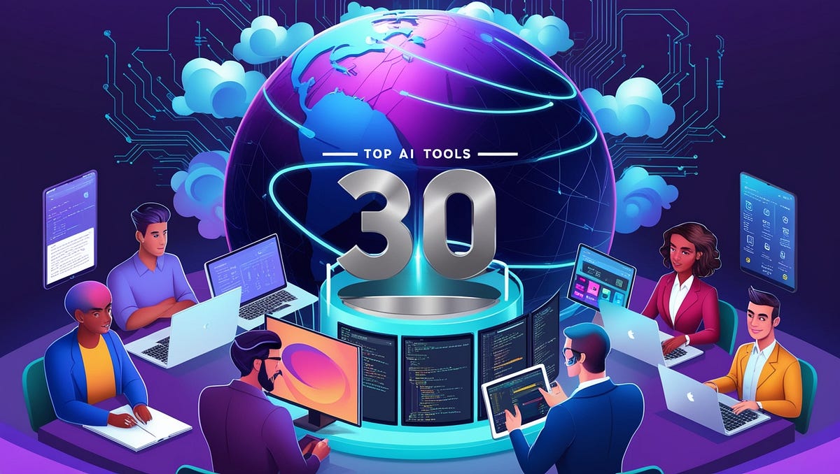 30 Powerful AI Tools —Skipping? Your Loss | by Tirupati Rao | AI Advances