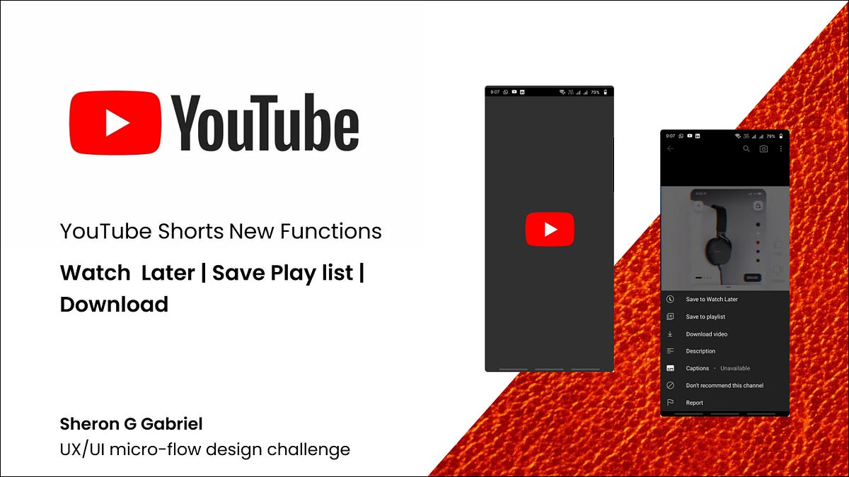 YouTube Shorts Features Save to Watch Later | Save to playlist ...