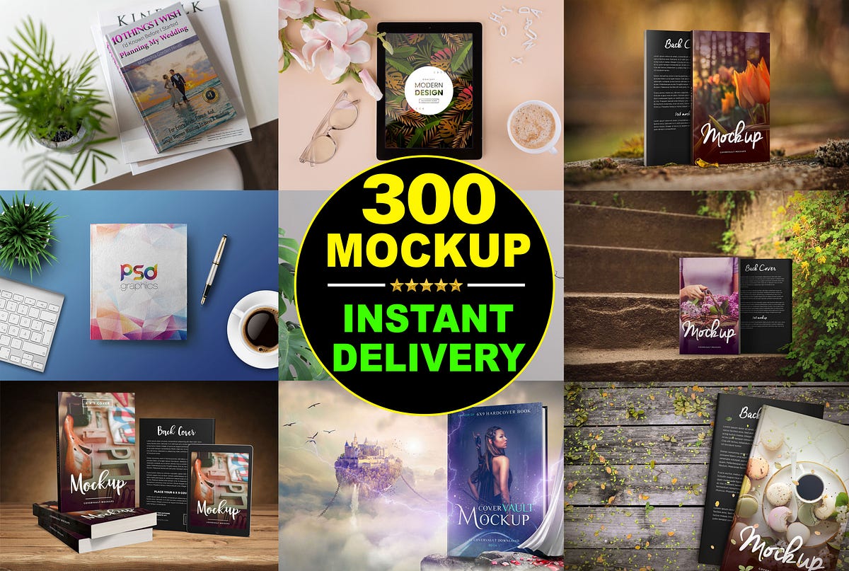 Best Book Cover Mockups For Effective Book Marketing | by Showrav Dev ...