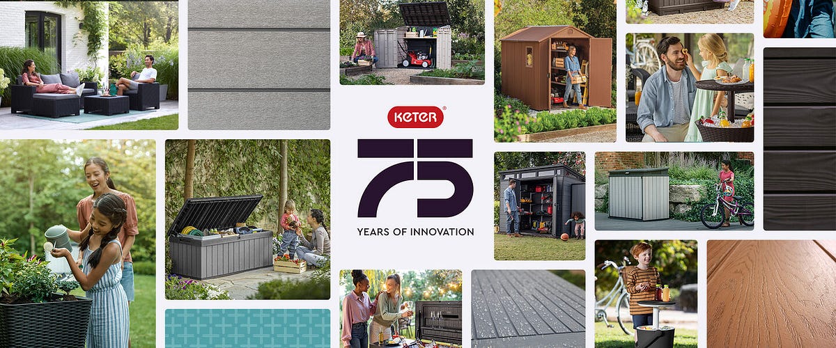 Keter’s 75th anniversary brings new texture technology and ...