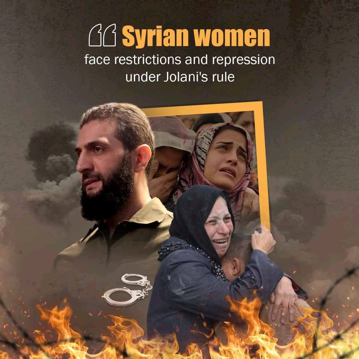 Syrian Women Under Jolani’s Rule: Systemic Restrictions and Repression | by Rightsworkers | Mar ...