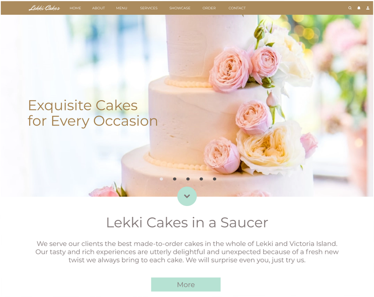 Enhancing the online cake ordering experience: a ux case study for ...