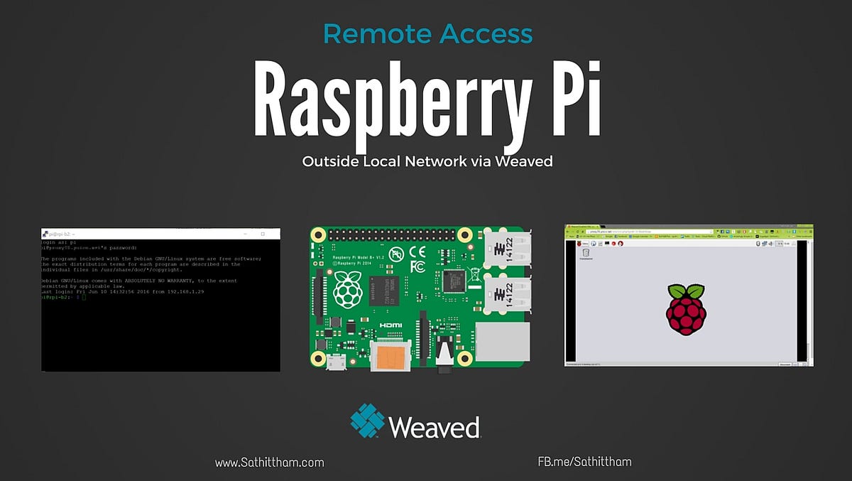 [RPi] Remote Access เข้าไปที่ Raspberry Pi นอก Local Network ง่าย ๆ ...