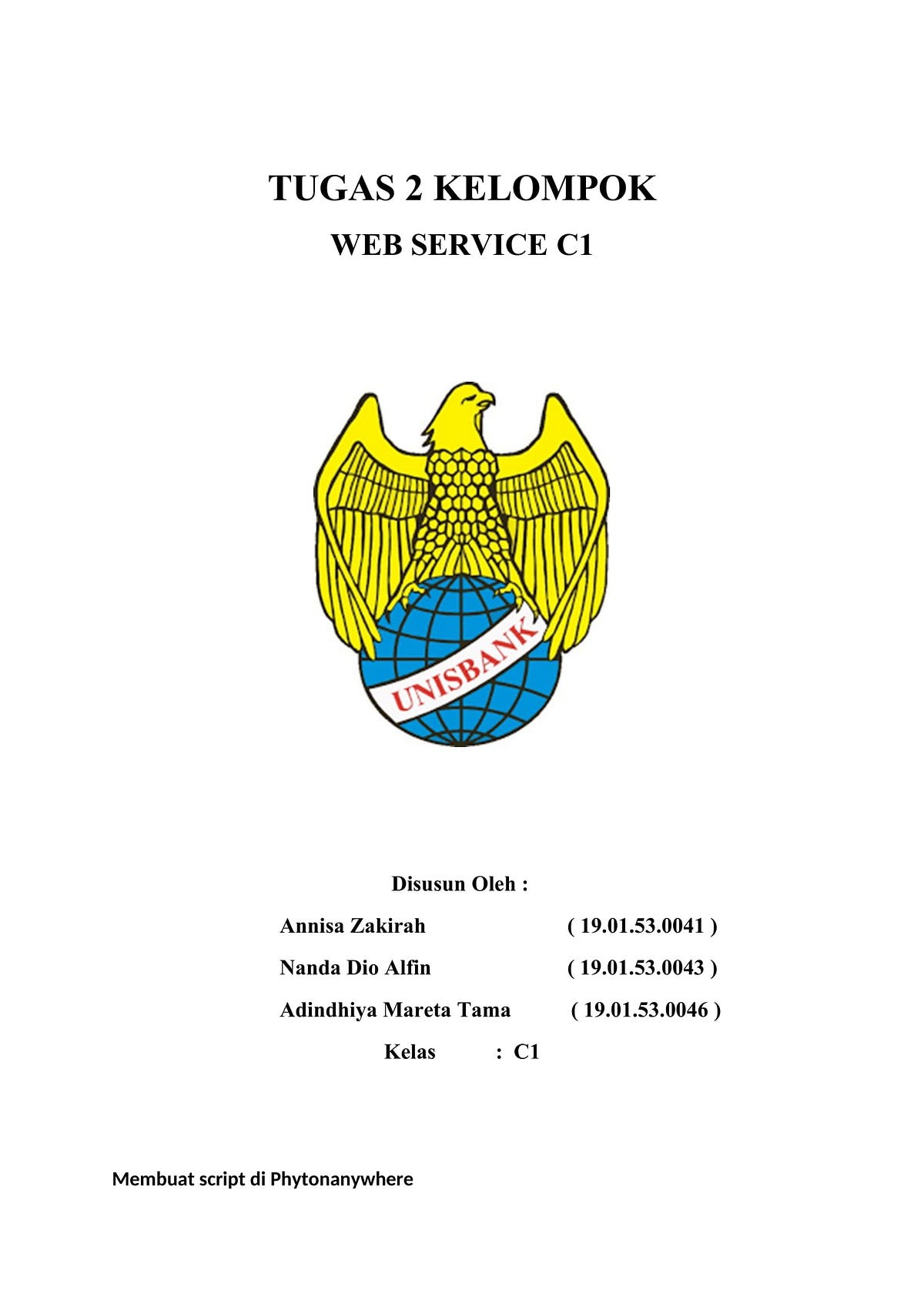 TUGAS WEB SERVICE C1 - Adindhiyamt - Medium