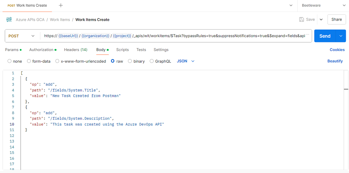 Creating Work Items in Azure DevOps On-Premise with C# and REST API | by Hossam Samir | Jun ...