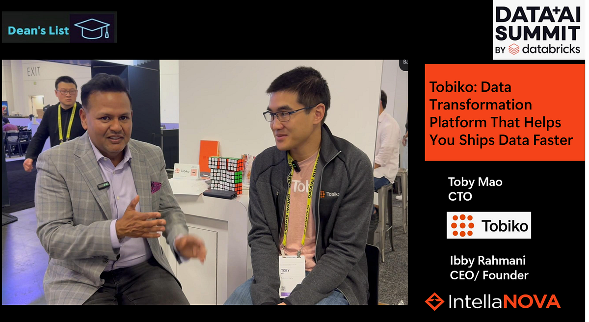 Dean’s List # 23 — Tobiko: Data Transformation Platform That Helps You Ships Data Faster | by ...