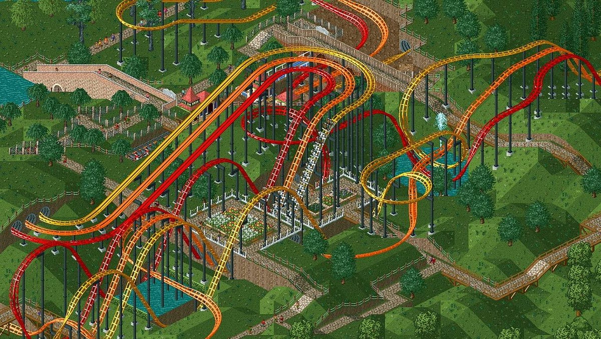 Rollercoaster Tycoon Is The Most Insidious Real-Time-Strategy Game | by ...