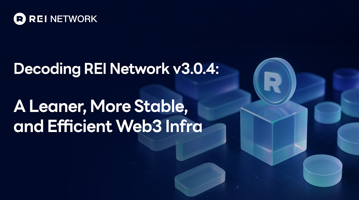 Decoding REI Network v3.0.4: A Leaner, More Stable, and Efficient Web3 ...