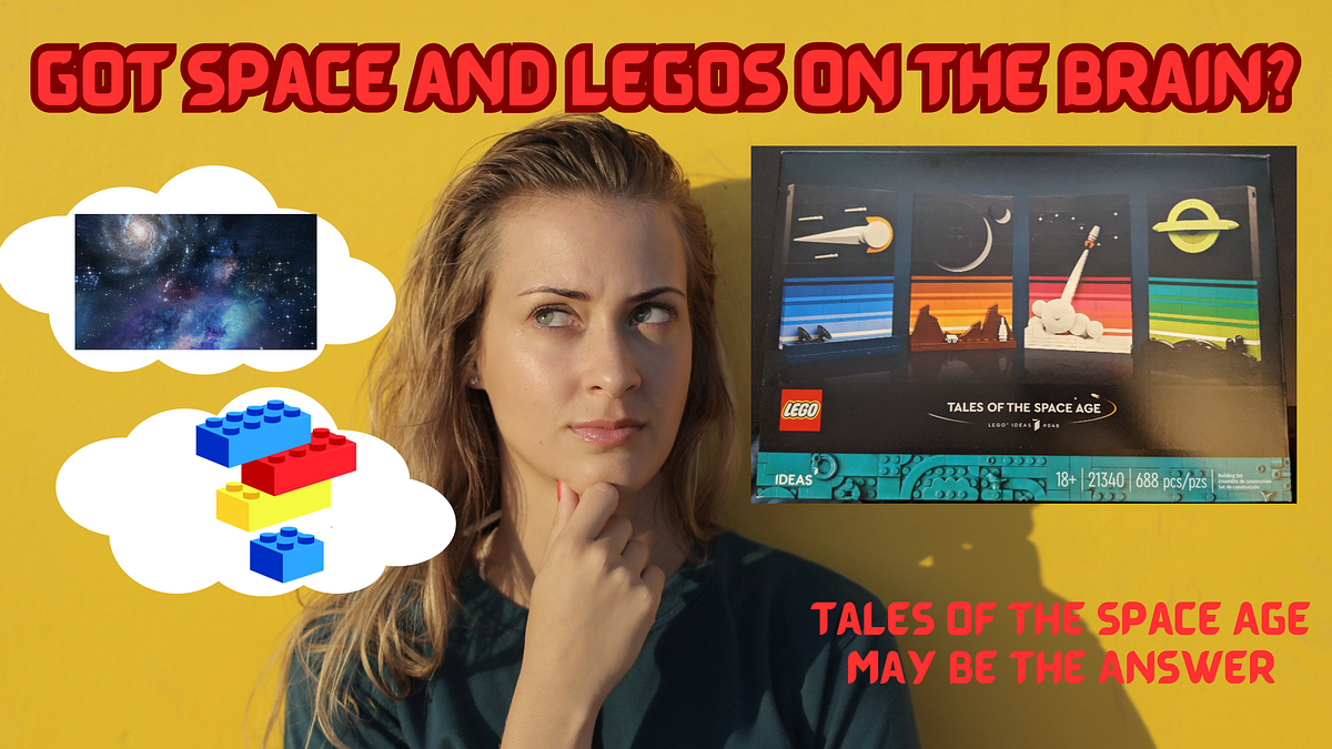 Celestial Postcards From LEGO. Tales of the Space Age hits all the ...