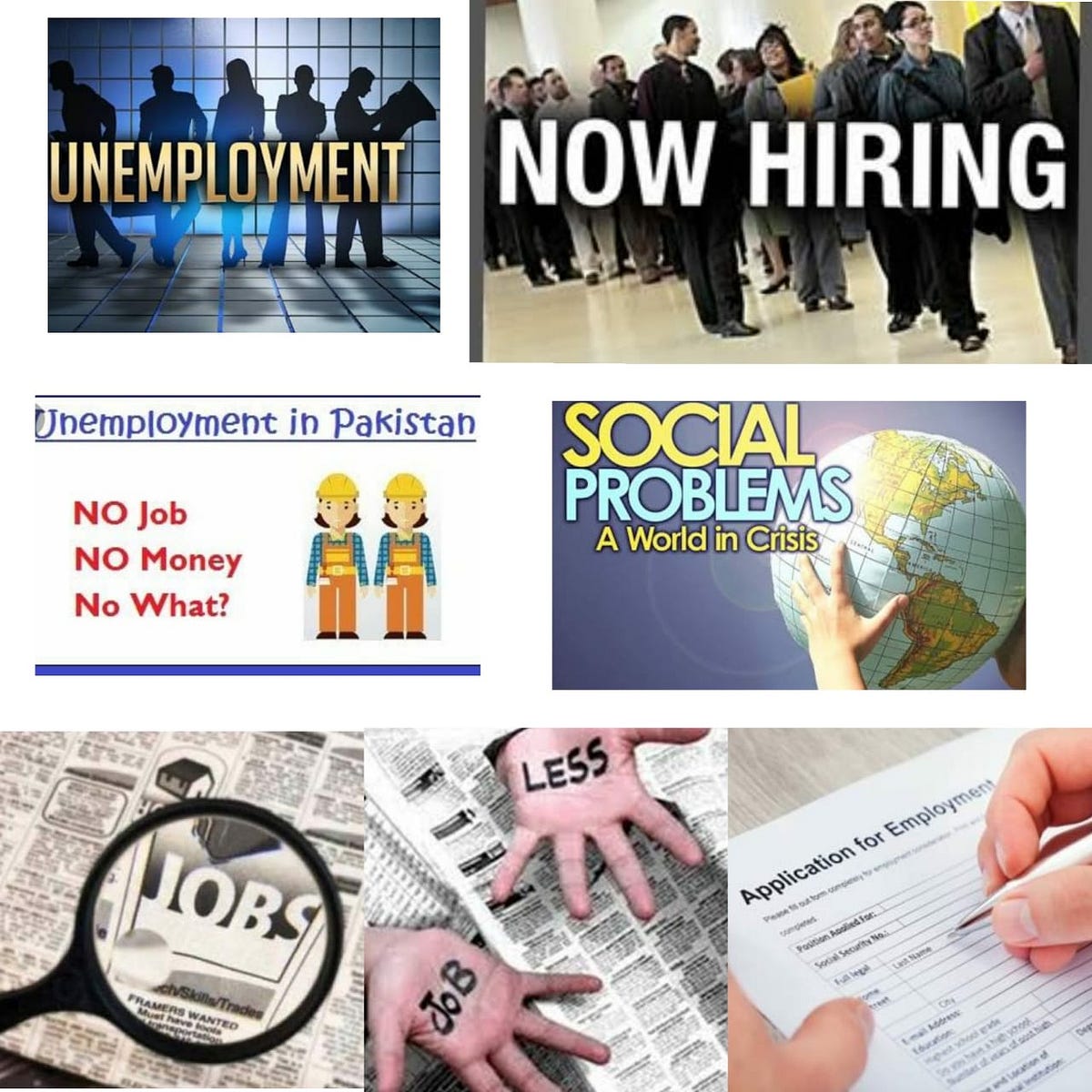 Unemployment in Pakistan. A man willing to work, and unable to… | by ...