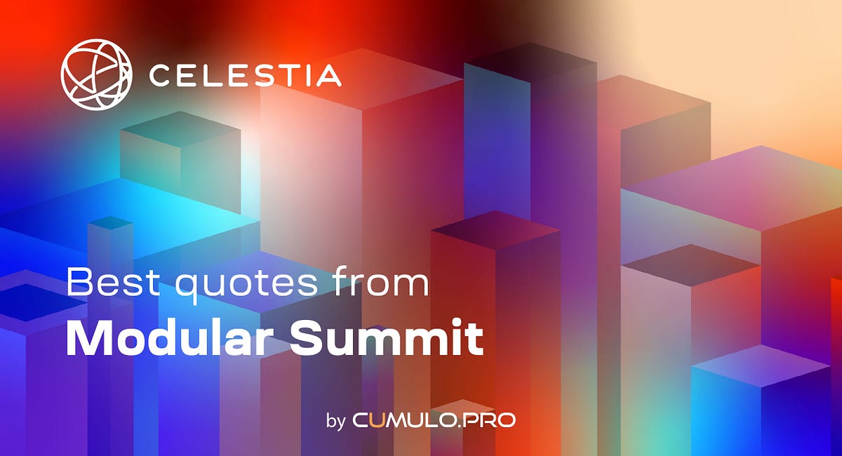 Best quotes from Modular Summit. The Modular Summit event has been a ...