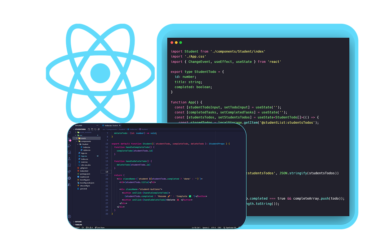Your first React project!. In this storie I will help you to build ...