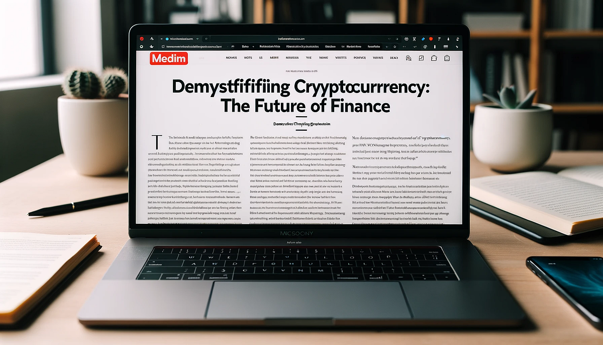Demystifying Cryptocurrency: The Future of Finance | by Palmkhu_ | Medium