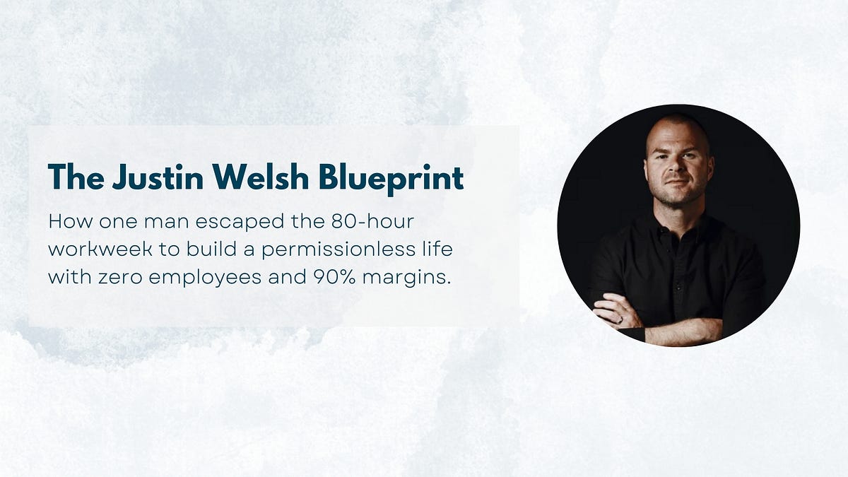 From Corporate Burnout to $12M Solopreneur: The Justin Welsh Blueprint ...
