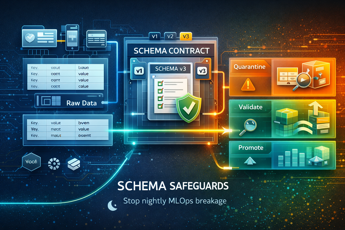 Schema Drift Is the Quiet MLOps Killer | by Quaxel | Feb, 2026 | Medium