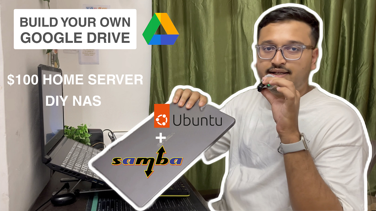 How I Turned an Old Laptop into a Fully Functional NAS Server Using ...