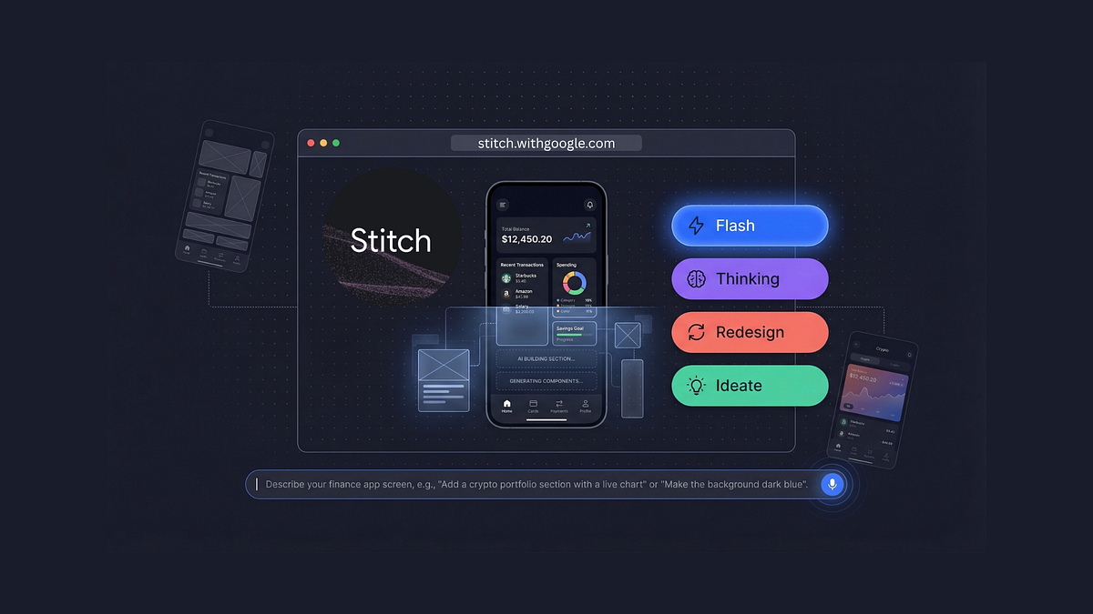 Google Stitch Tutorial 2026: The Tool That Made Figma’s Stock Drop 10% ...