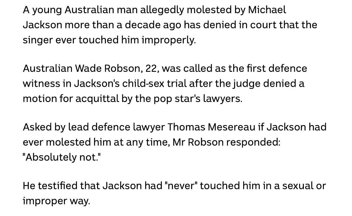How Come Nobody Ever Apologizes to Michael Jackson: Wade Robson Takes ...