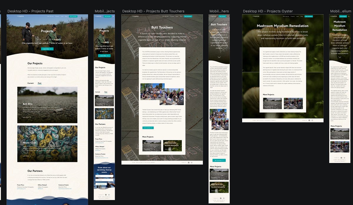 P4: Clean and renew — Redesigning a non-profit website | by Eric Tan ...