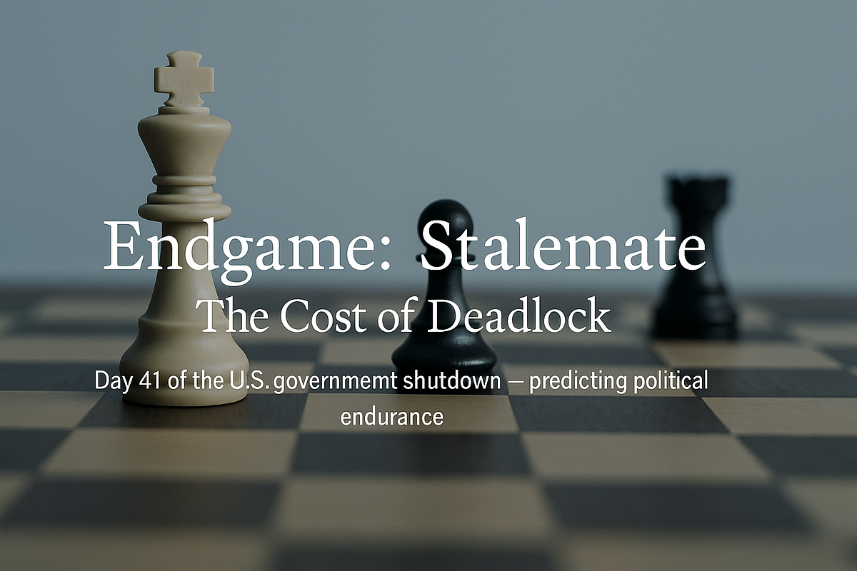Endgame: Stalemate — The Cost of Deadlock | by R N Crawford | Nov, 2025 ...