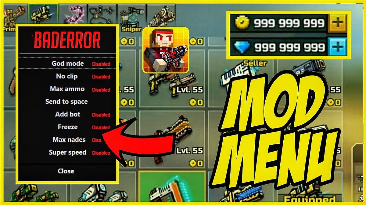Pixel Gun 3D Hack Cheats Get Unlimited Free Aimbot Generator iOS ...