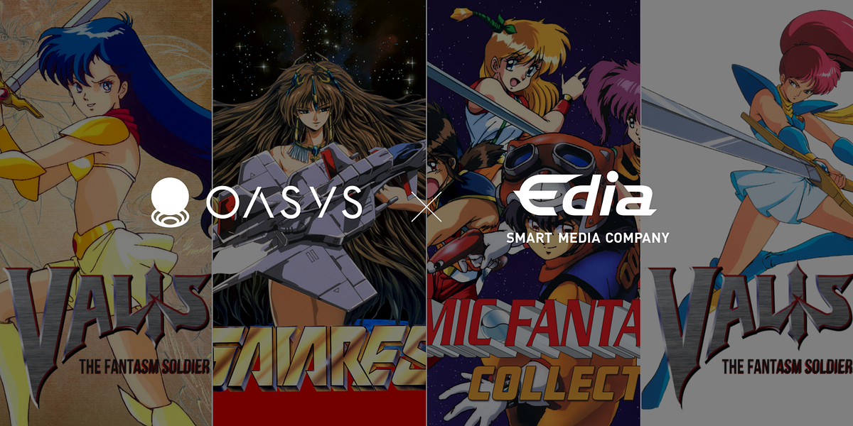 Oasys signs exclusive partnership with retro game IP holder Edia | by ...