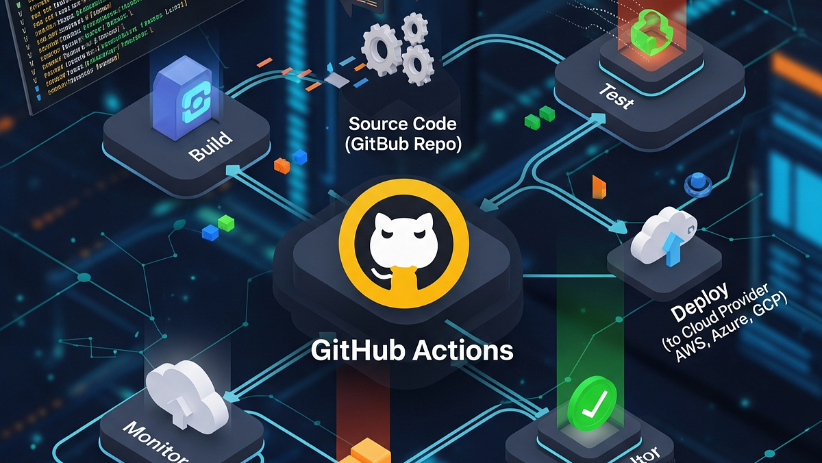 Mastering CI/CD with GitHub Actions: A Beginner’s Guide (2025) | by Chotu engineer | Medium