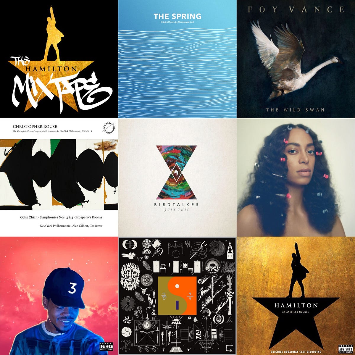 Top 9 Albums of 2016. 2016 was not a great year for certain… | by Nick ...
