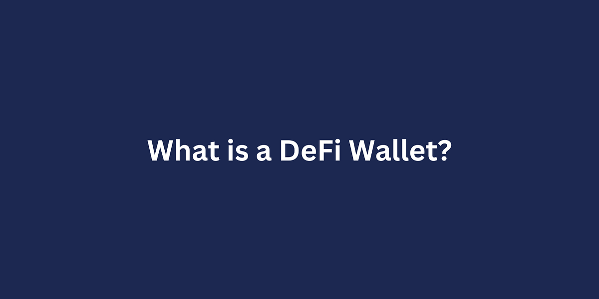 What is a DeFi Wallet?. Decentralised finance (DeFi) is a… | by Okto ...