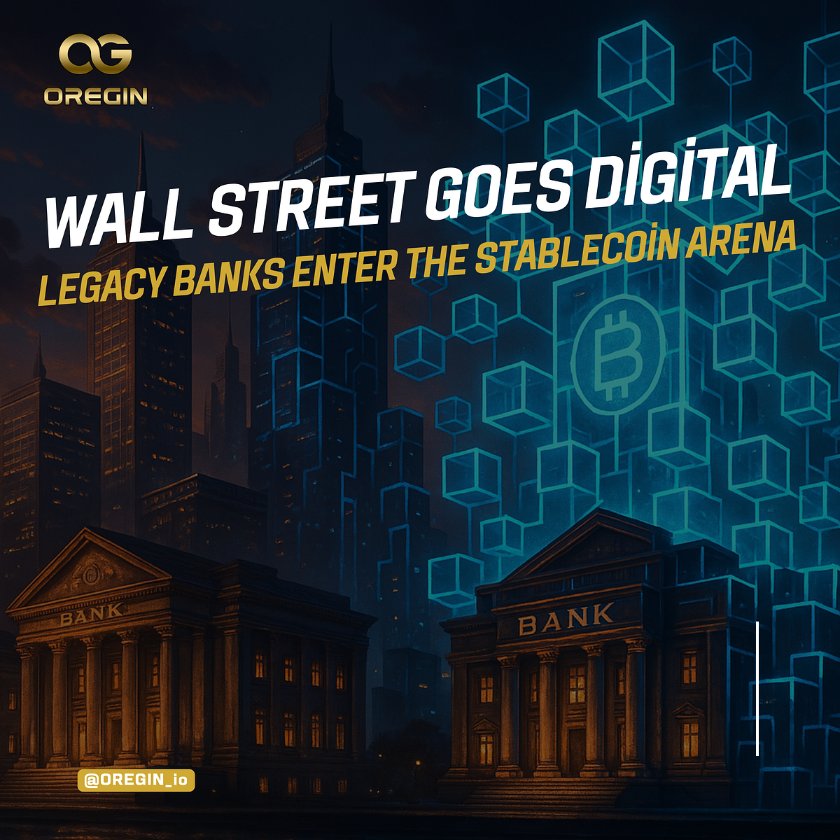 Wall Street Eyes Stablecoins: U.S. Mega Banks Explore Joint Crypto Initiative | by OREGIN | May ...