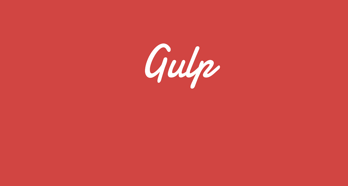 An introduction to Gulp.js. A tiny introduction about Gulp.js, and… | by Luky Vj | Medium