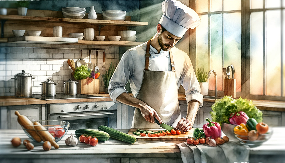 When you are outside the kitchen, you will eat delicious food, but if ...