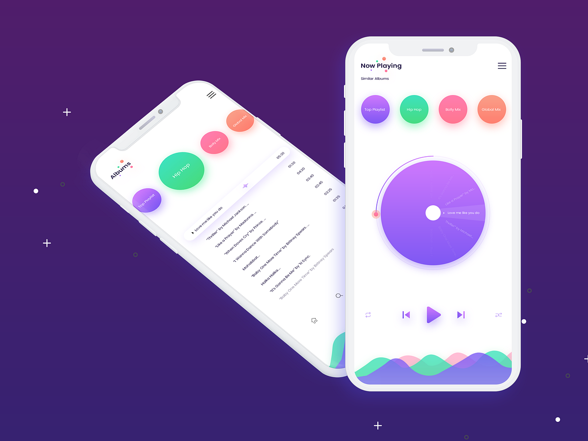 Music App Design. Follow me On Behance… | by Nurul Hoda ( Dilkash ...