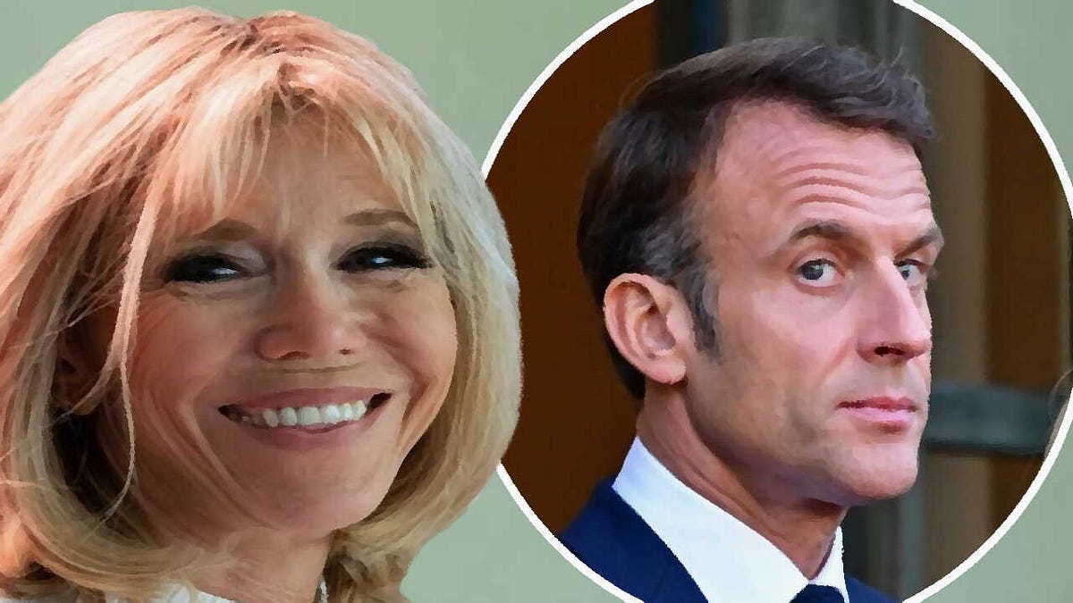 Two women in Paris were fined for claiming that Brigitte Macron was ...