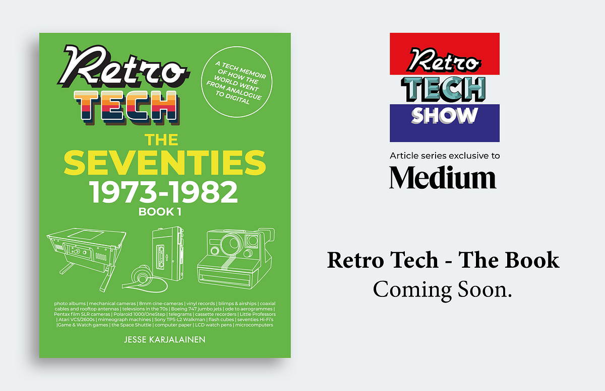 Retro Tech Show: memoir chronicling the last 50 years of technology ...