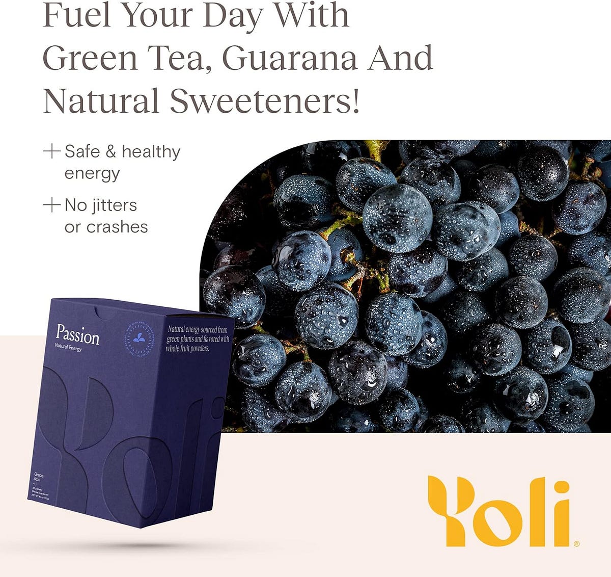 Yoli Passion Energy Drink - Yoli - Medium