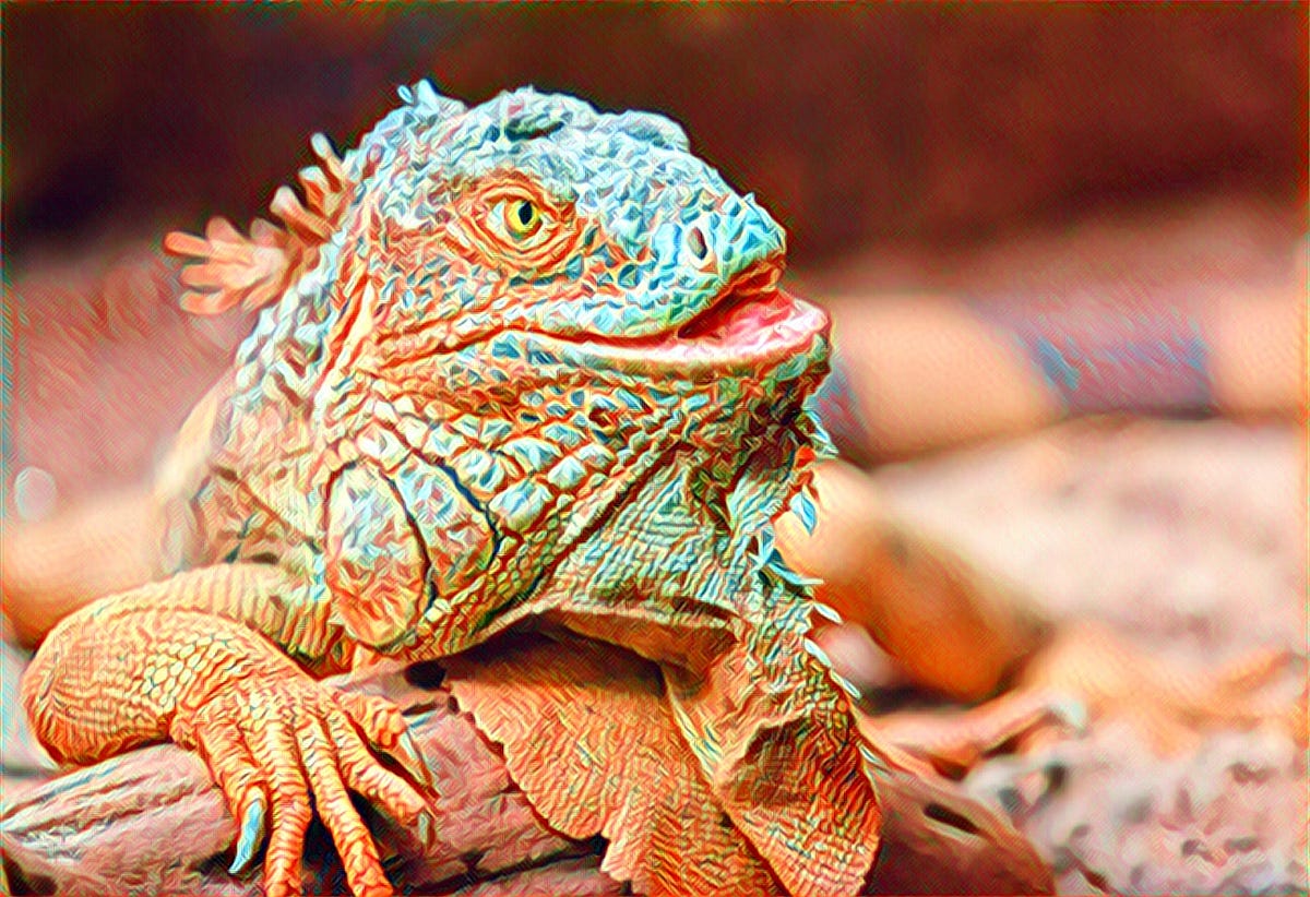 Larry the Lounge Lizard. Brilliant! | by Augusta Khalil Ibrahim | Medium