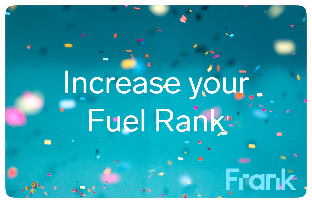Increase your Fuel Rank Campaign by the Fuelet Wallet ⬆️ | by Catherine | Fuelet | Fuelet Wallet ...