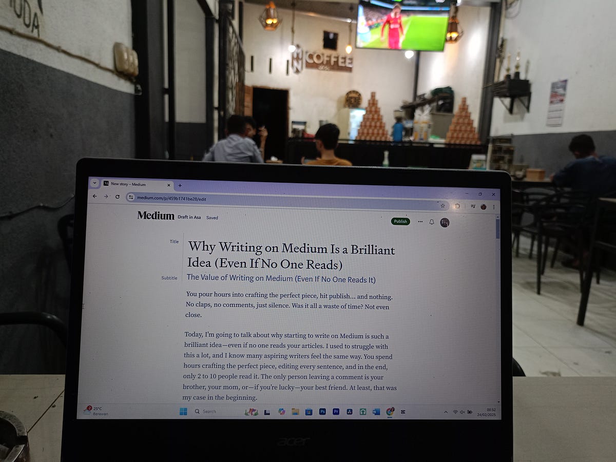 Why Writing on Medium Is a Brilliant Idea (Even If No One Reads) | by ...