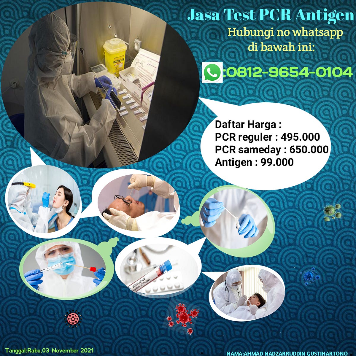 AKURAT.! Wa 0812-9654-0104 Tempat Tes PCR Di Larangan | by ...