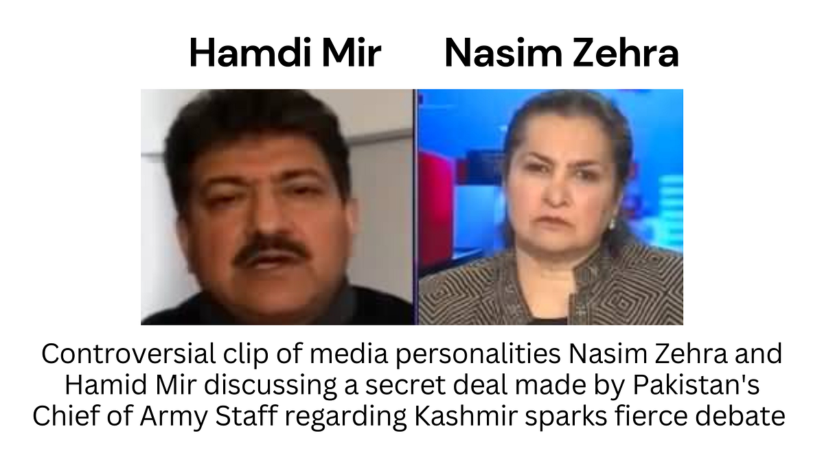 Unraveling the Controversial Conversation: A Review of Hamid Mir and Nasim Zehra’s Chat | by ...
