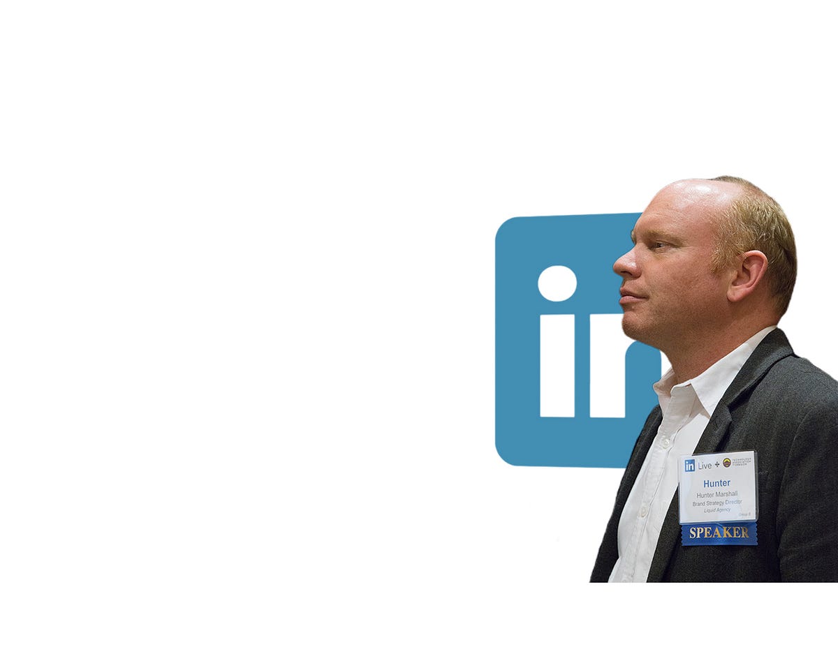 Building your brand on LinkedIn. Liquid Brand Strategy Director Hunter ...