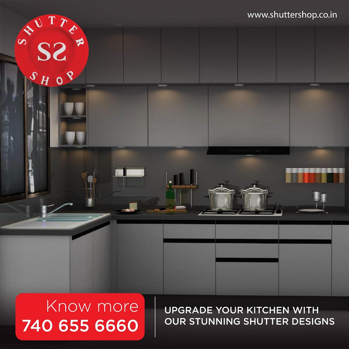 Modular Kitchen Shutter Manufacturers In Bangalore — Shutter Shop ...