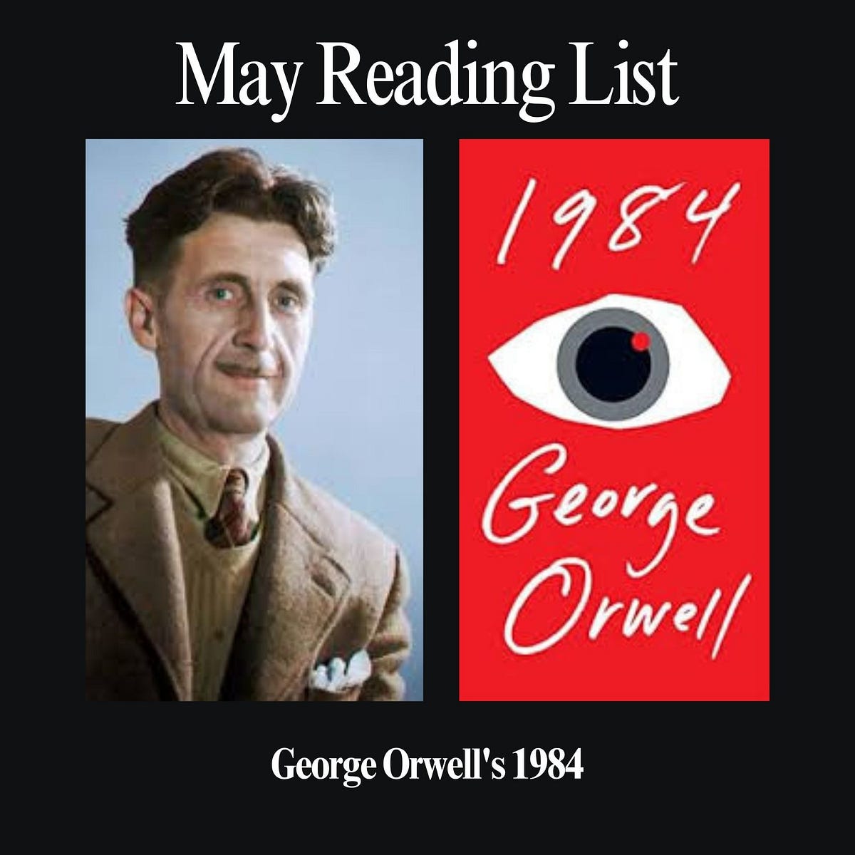 New Month, New Book : George Orwell’s 1984 -5 Reasons to Read It | by ...