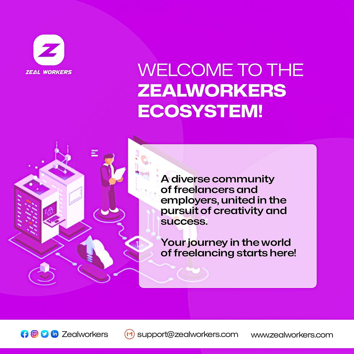 Welcome to zealworkers ecosystem! - Zealworkers - Medium